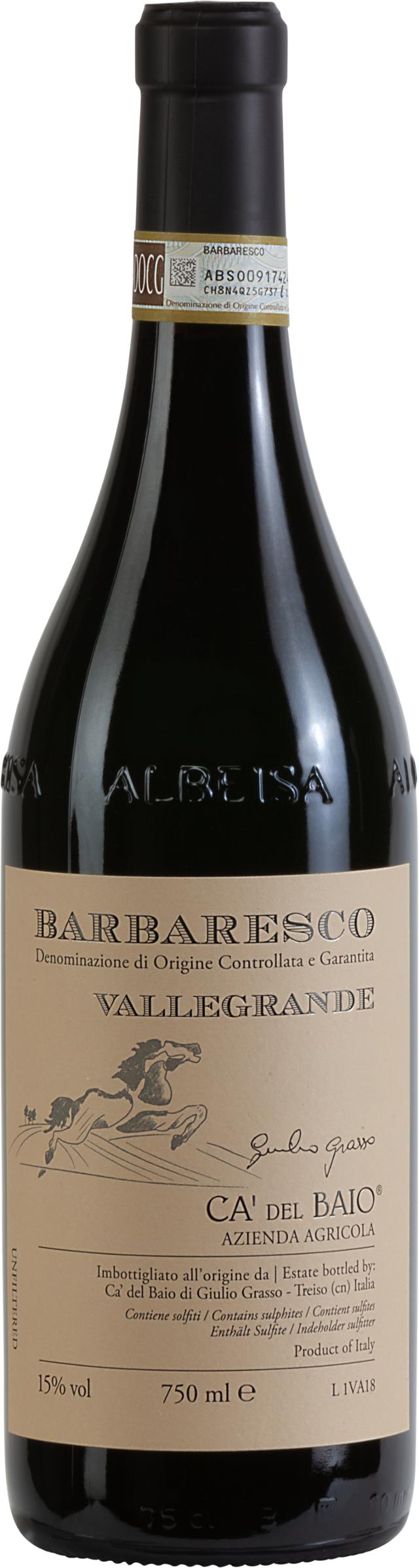 Ca' del Baio Vallegrande Barbaresco DOCG 2021 - The Real Review