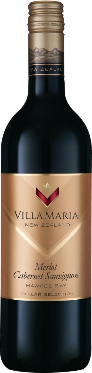 Villa Maria Cellar Selection Merlot Cabernet Sauvignon 2021 - The Real ...