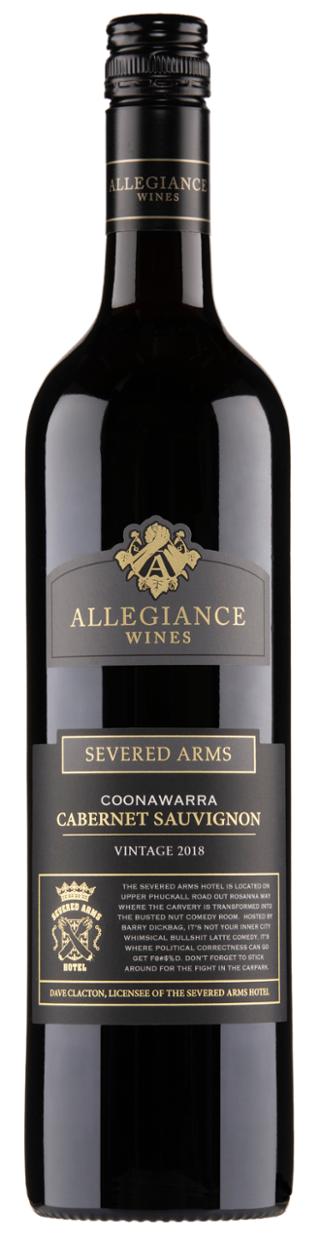 Allegiance Wines Severed Arms Cabernet Sauvignon 2018 - The Real Review
