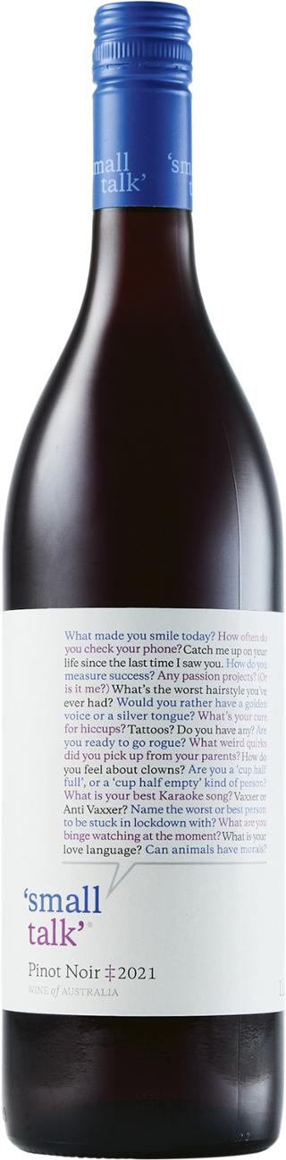 Small Talk Pinot Noir 2021 - The Real Review